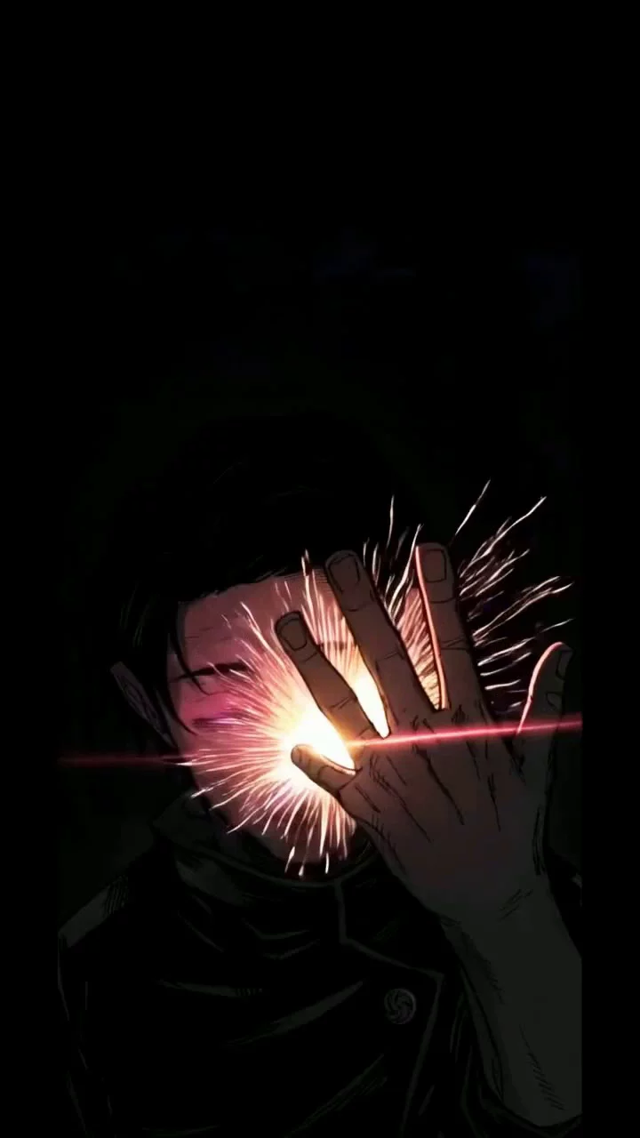 Epic Manga Animation Sorcerer Transformation Glowing Magenta Light ...